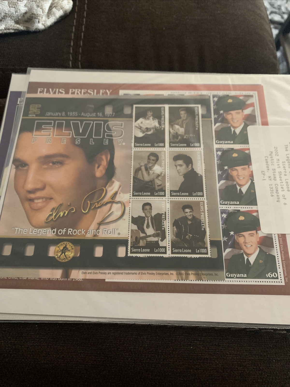 Elvis Presley stamp collection Unopened | eBay