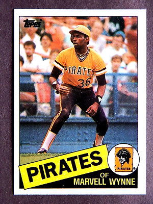 Marvell Wynne #615 Topps 1985 Baseball Card (Pittsburgh Pirates)* | eBay