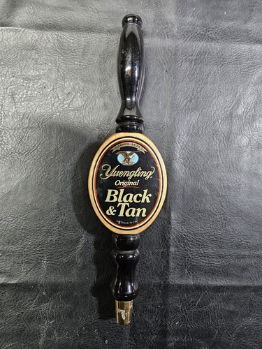 Yuengling Original Beer Tap Handle Black & Tan Wood Double Sided ...