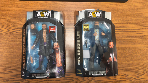 AEW Unmatched 6 & 9 #48 Mr. Brodie Lee #72 Alex Reynolds All Elite ...