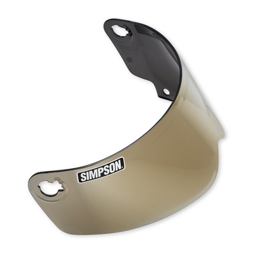 Simpson Motorcycle 89206MA Outlaw Bandit Gold Helmet Shield XS And ...