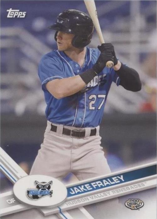 2017 Topps Pro Debut - Jake Fraley #161 (RC) for sale online | eBay