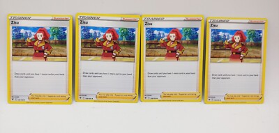 x4 159/189 Zisu Astral Radiance Pokemon Trainer 4 Card Playset | eBay