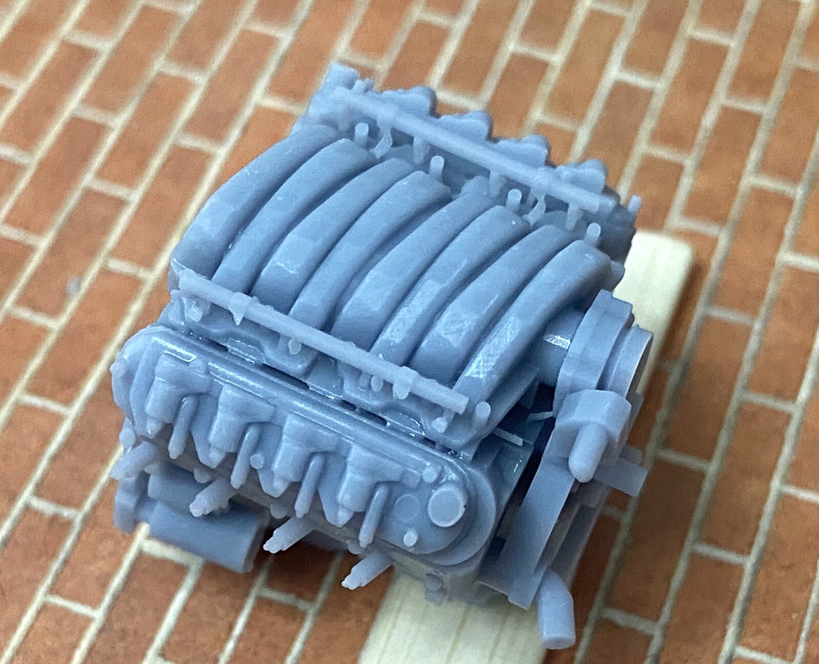 Resin Chevy LS3 engine for scale model cars, 1/24 1/25 | eBay