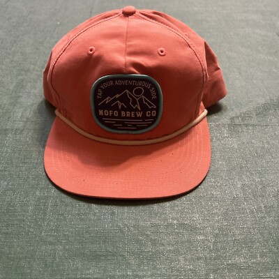 Nofo Brewing Company Hat/Cap Peach Colored North Forsyth County Georgia ...