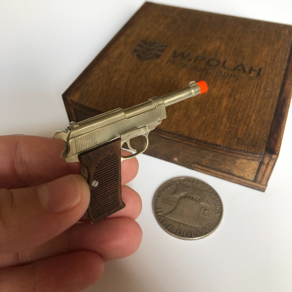 Mini gun Walther P38 Cap Gun prop gun Mini Gun Walther Mini pistol ...