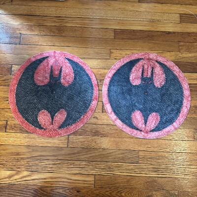 (2x) Vintage Batman Turntable /Technics DJ Slip Mats PAIR | eBay