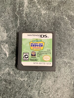 Sesame Street: Ready, Set, Grover! Nintendo DS Video Game - FREE ...