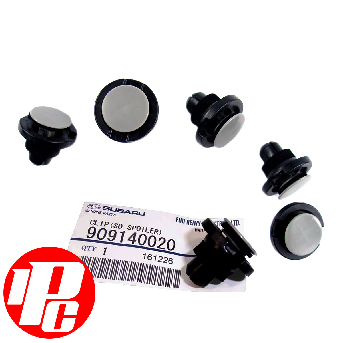 6x Genuine Side Skirt Push Clips 909140020 Fits: Subaru Impreza 00-07 ...