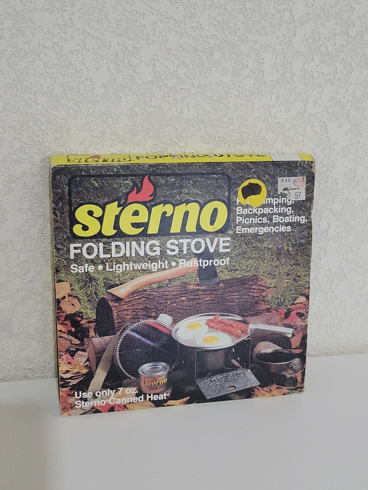 VINTAGE NEW STOCK Sterno Folding Cooking Stove for Camping Emergencies ...