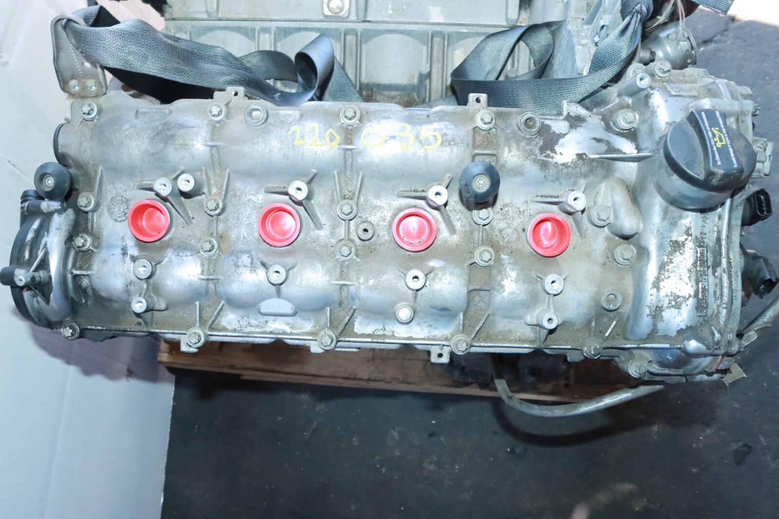 07-11 w221 w216 MERCEDE S550 CL550 RWD 2WD ENGINE MOTOR LONBLOCK 220035 ...