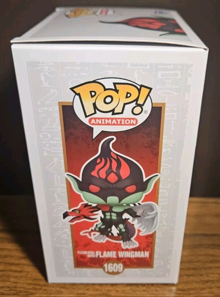 Funko Pop Yu-Gi-Oh! Elemental Hero Flame Wingman (SDCC) #1609 With ...