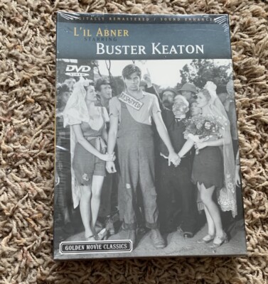 Li'l Abner (1940 film) DVD Sealed Golden Movie Classics Buster Keaton ...