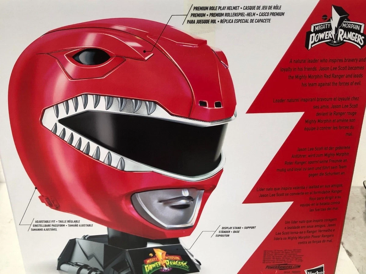 Mighty Morphin Power Rangers Red Ranger Helmet