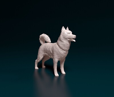 Husky Dog Scale Miniature Model Railroad Model Many Scales Siberian ...