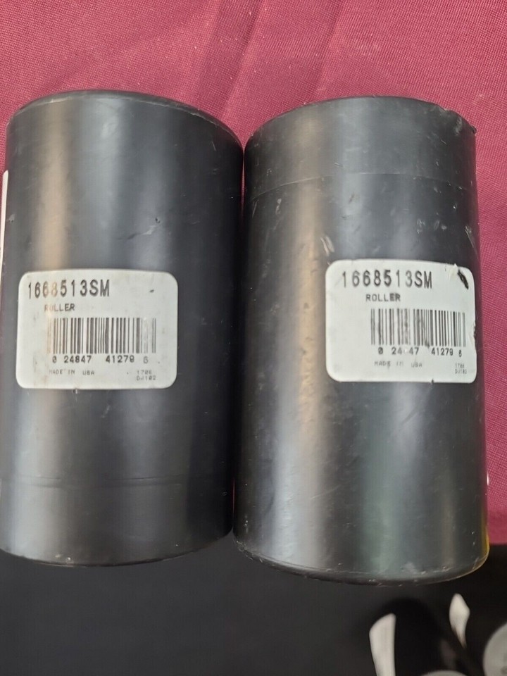 2 Pack Genuine Simplicity 1668513SM Mower Deck Rollers Smooth 5/8" Fits ...