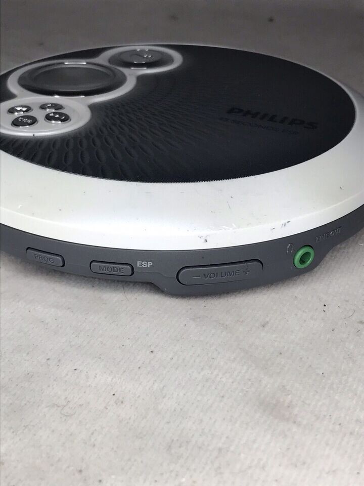 Philips Portable CD Player Walkman factory SERVICE &Tested 45 SEC. ESP ...