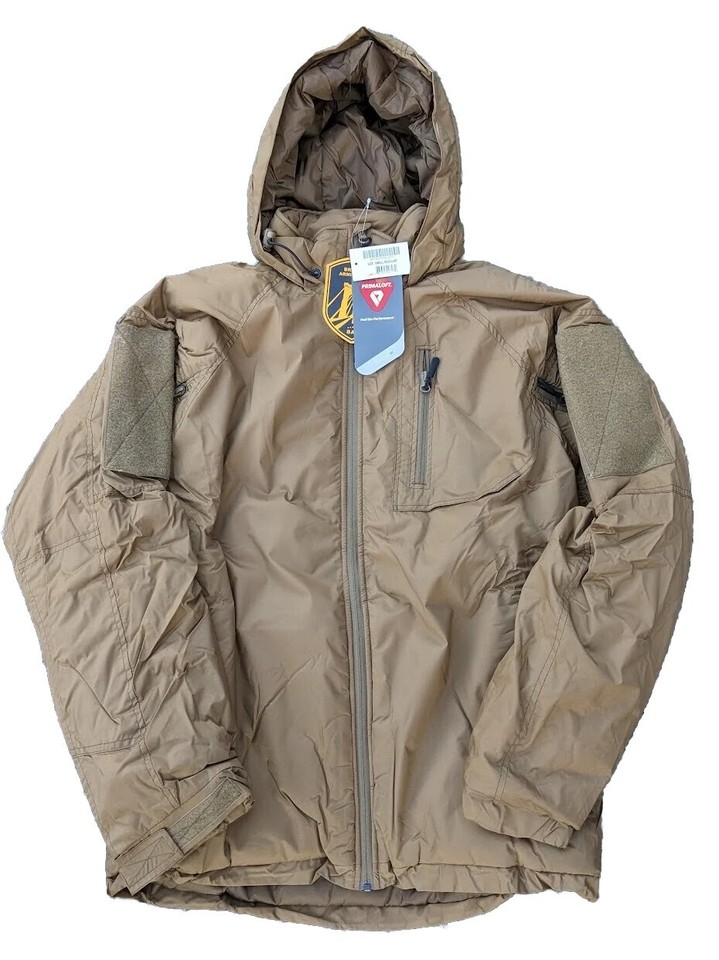 PCU Gen 3 Level 7 ECW USMC PrimaLoft Cold Weather Happy Coyote Parka ...