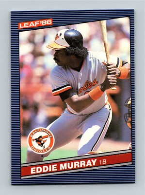 Eddie Murray 1986 Leaf #83 HOF NM | eBay