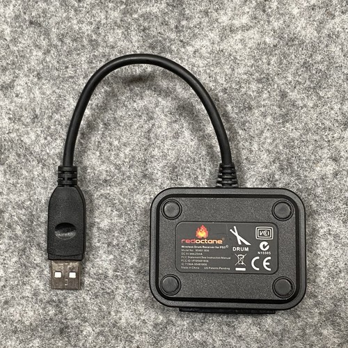 Red Octane Guitar Hero Wireless Drum Receiver Dongle for PS3 95481-806 ...