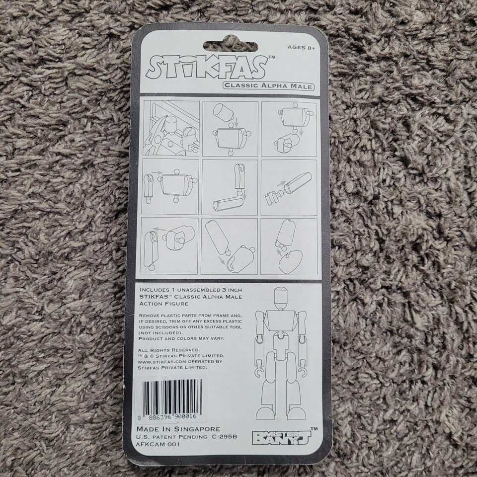 Stikfas G2 Alpha Male Action Figure AMG1007B | eBay