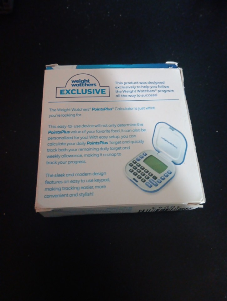 Weight Watchers Points Plus Calculator Tracker WeightWatchers W/ Box ...