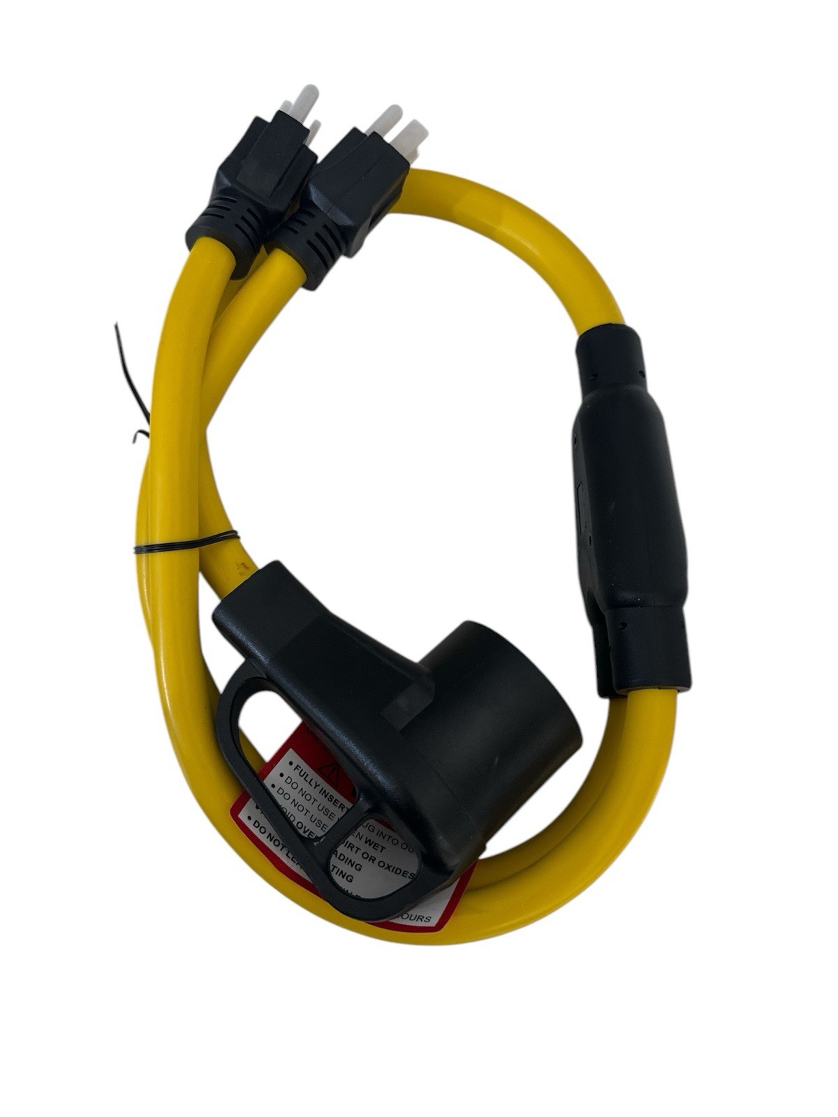 NEMA 2 Port 5-15P 120V 15 Amp 3 Prong Plug Male to SS2-50R 120/240V 15 ...