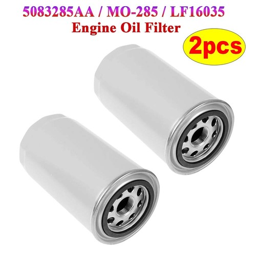 2X DIESEL ENGINE OIL FILTER 5083285AA For 1989-2020 DODGE RAM CUMMINS 5 ...