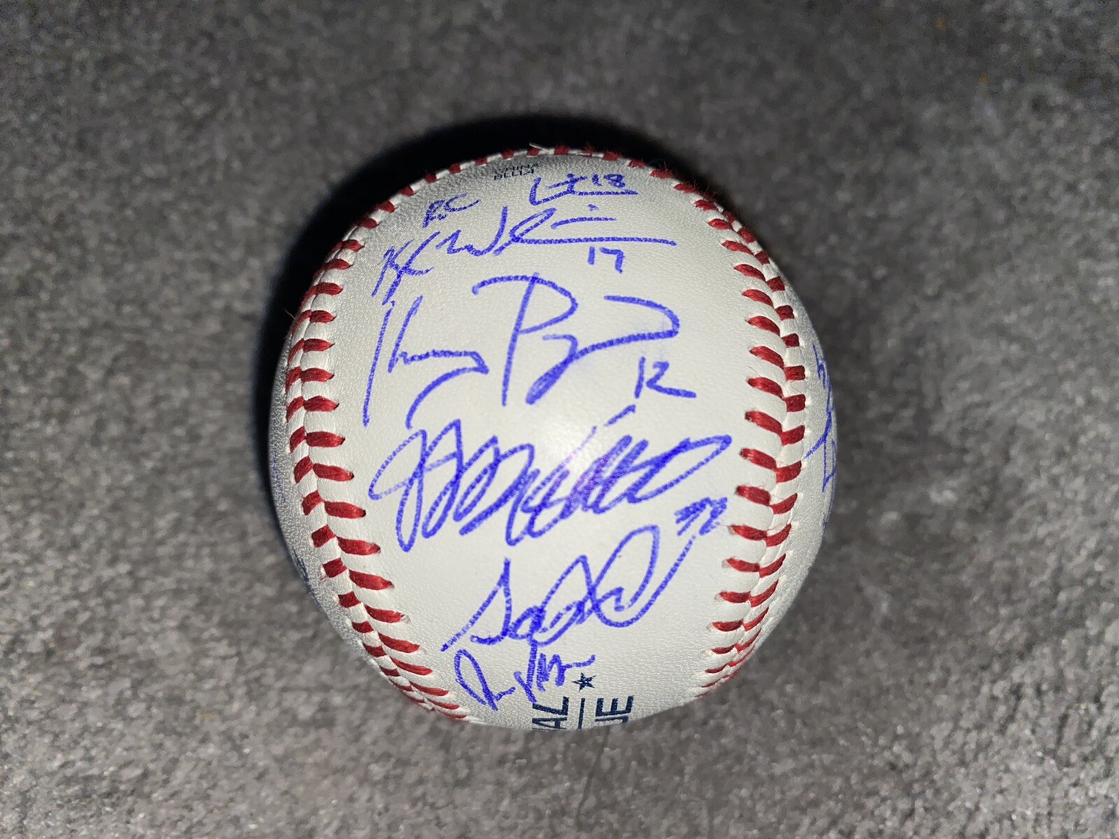 2023 BOWLING GREEN HOT RODS TEAM SIGNED BASEBALL COA TAMPA BAY RAYS ...