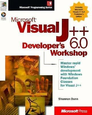 Microsoft Visual J++ 6.0 Developer's Workshop [With Features the Windows... 9781572319257 | eBay