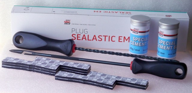 Rema Tip Top SEALASTIC EM Quick Tyre Repair Kit Earthmover Truck & Agri ...