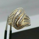 STUNNING 10K YG LADIES DIAMOND CLUSTER RING 1.00 tcw SZ 7 AI-1347 4.50 ...