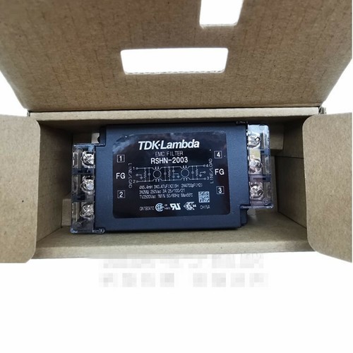 1pcs TDK-LAMBDA RSHN-2003 Power Filter Module 3A 250V EMC FILTER | eBay
