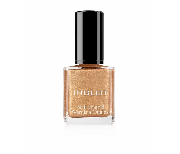 Inglot 224 Nail Enamel Polish High Gloss Metallic Gold Durable Full ...