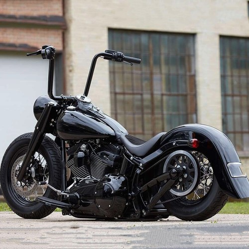 16/14/12" Ape Hanger Bar 1 1/4" Handlebar For Harley Softail Heritage ...