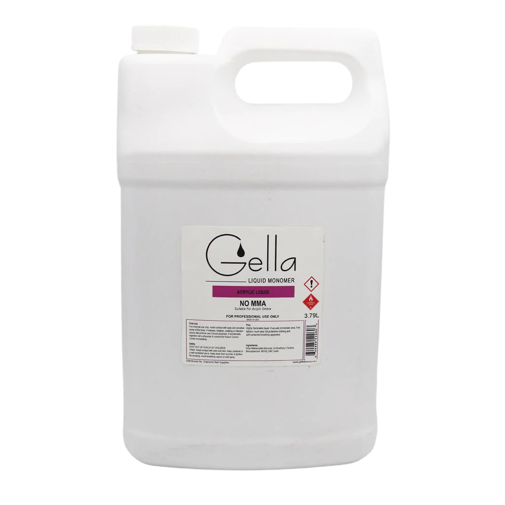 Gella Acrylic Liquid Monomer MMA FREE 3.79L | eBay