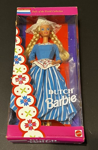 Dutch Barbie Dolls of the World Special Edition 1993 Mattel 11104 New ...
