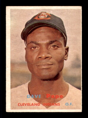1957 Topps #249 Dave Pope | eBay