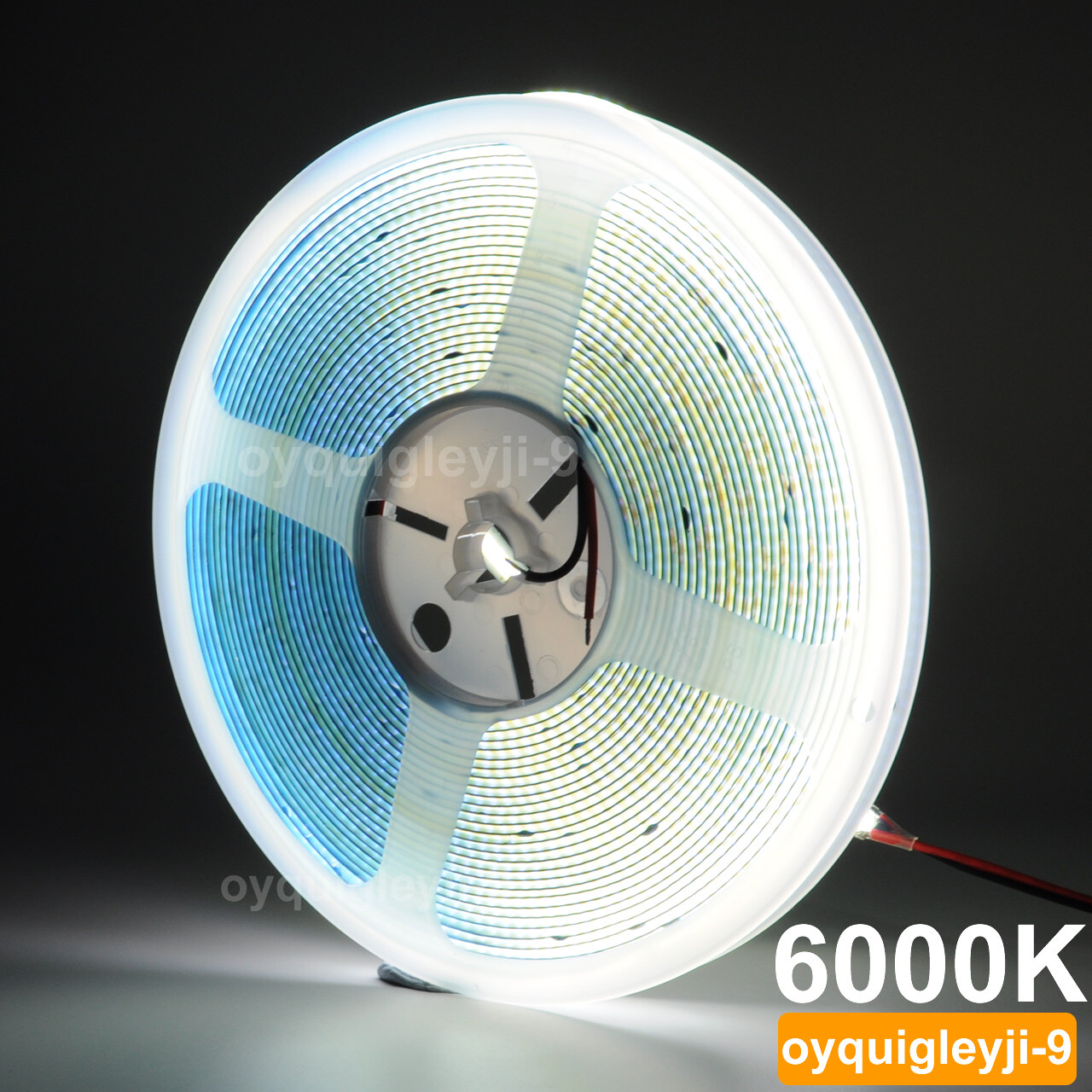 Super Bright Flexible 3mm COB LED Strip Light Thin 384 LED Tape For CAR ...