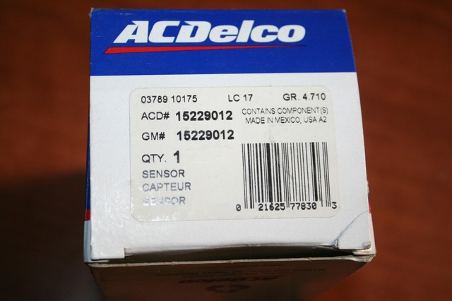 ABS Wheel Speed Sensor ACDelco 15229012 for sale online | eBay