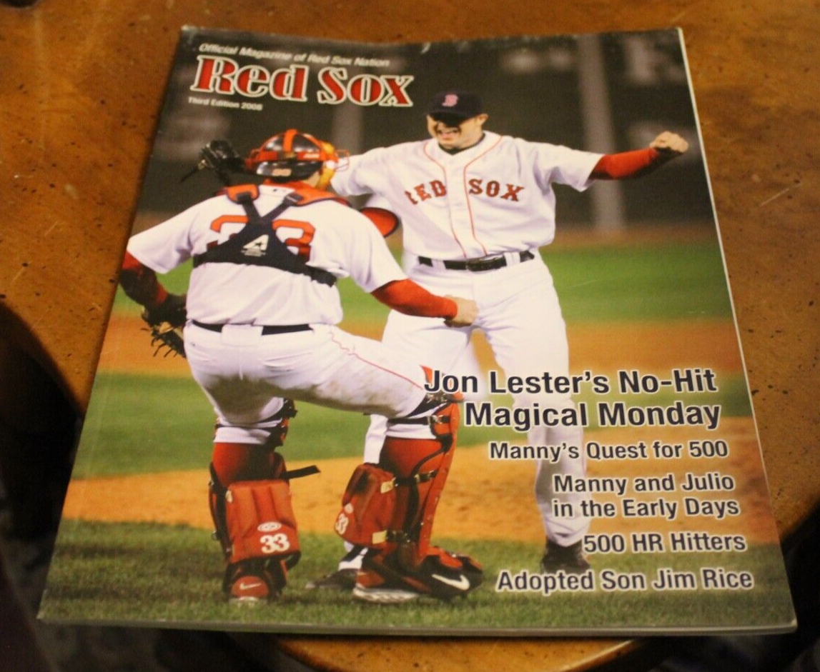 Red Sox Magazine ~ Third Edition 2008 ~ Jon Lester's No No | eBay