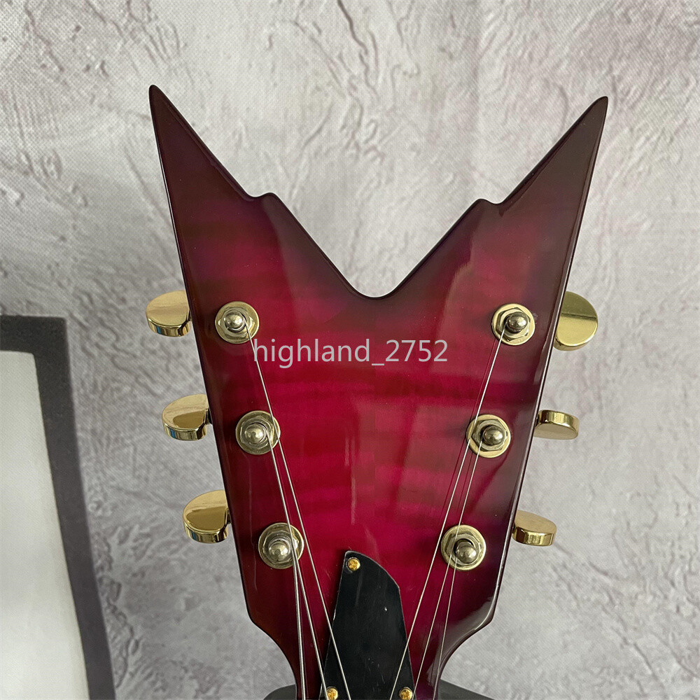 Dimebag Electric Guitar Razorback Trans Purple Burst Floyd Rose ...