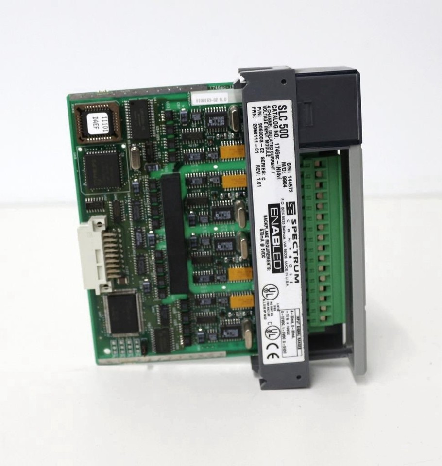 Spectrum Controls 1746sc-INI4i SLC 500 Analog PLC Input Module | eBay