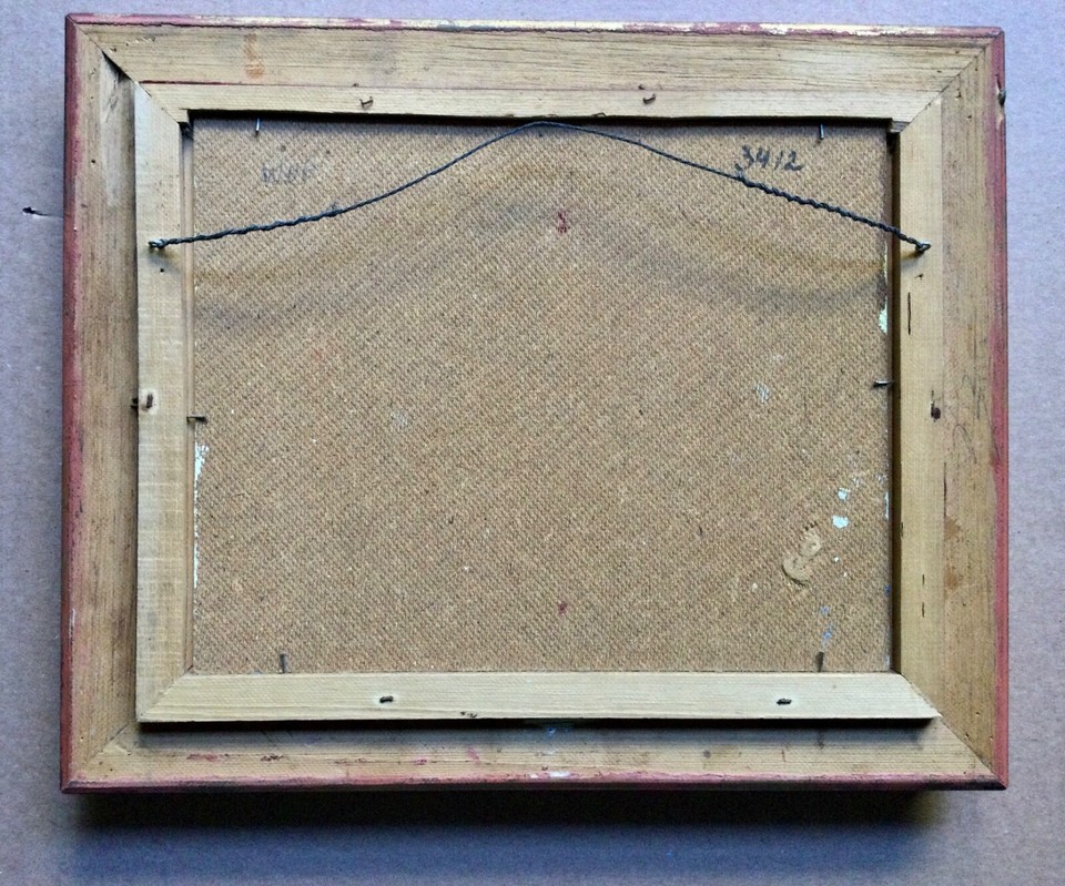 Great primitive Eastern European painting By Edith Simon on Masonite ...