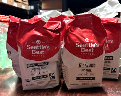 5 Pack-Seattle's Best 6th Avenue Bistro Ground Coffee 12 oz - 5 PACKS ...