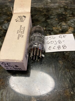 GE 6DJ8 EC88 TUBE Electron Tube USA | eBay