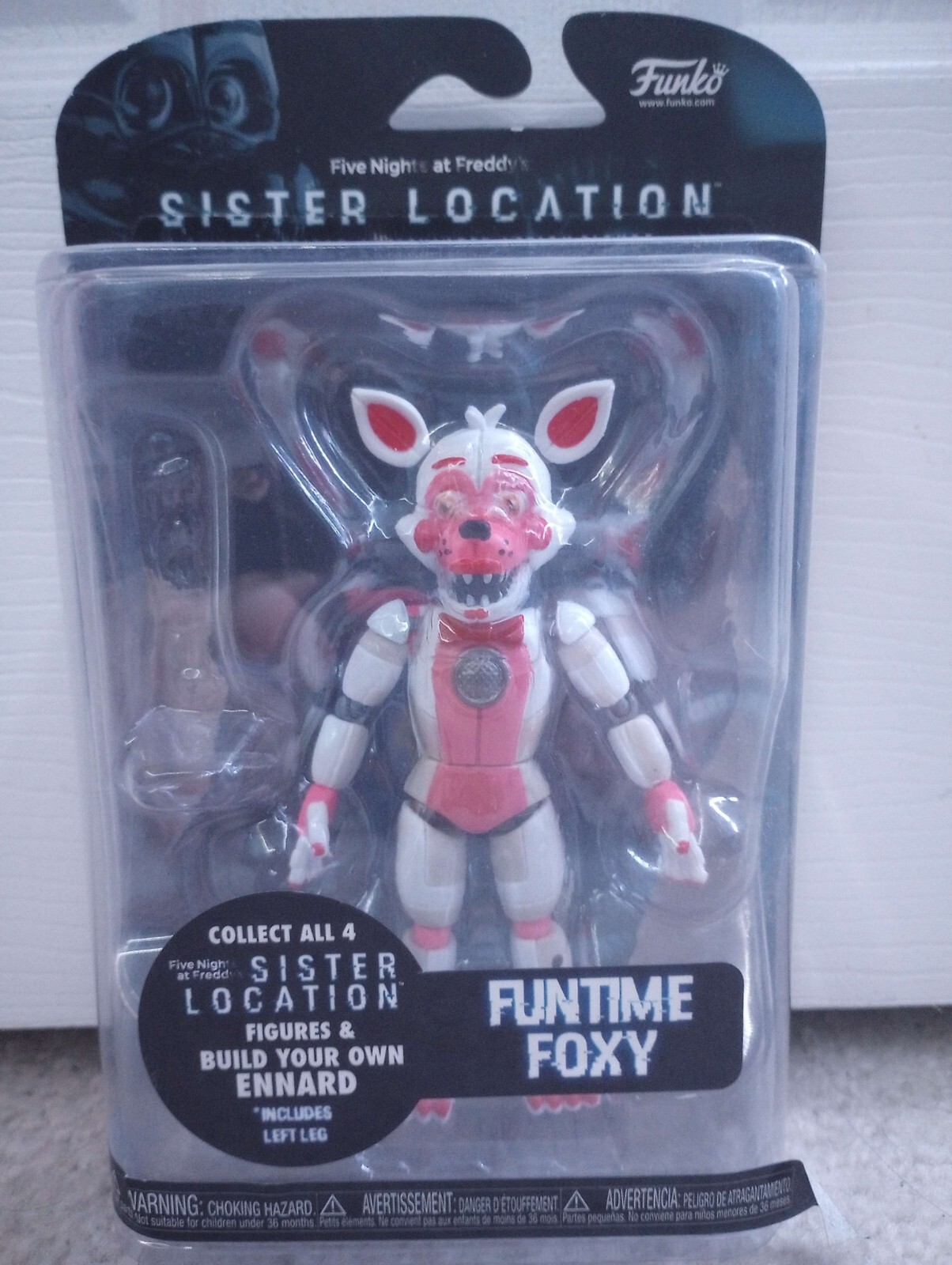 2017 Funko Funtime Foxy 5" Action Figure FNaF Five Nights at Freddy's ...