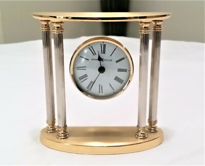 Howard Miller Quartz Table Clock with Case Brand New (645217) | eBay