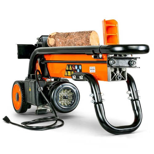 SuperHandy Log Splitter Electric Portable 6 Ton Ram System GUT065 ...