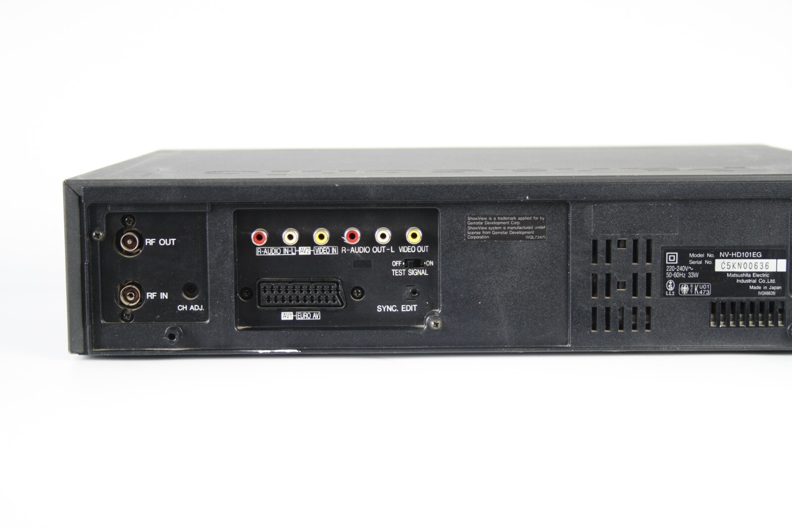 Panasonic NV-HD101 VHS Videorecorder | eBay